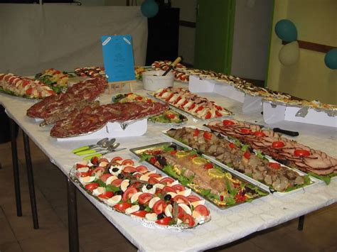 préparer un buffet froid pour 50 personnes idée recette buffet froid