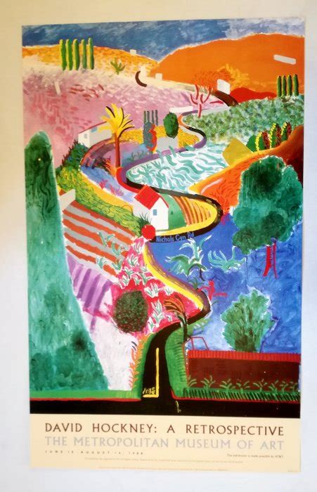 David Hockney A Retrospective Catawiki
