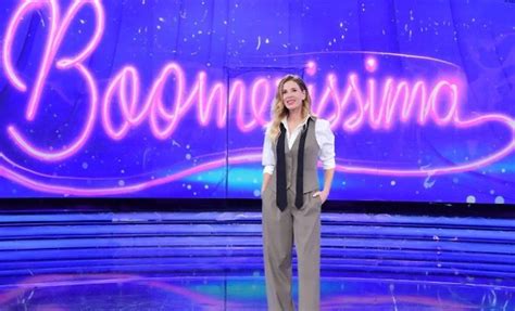 Boomerissima Alessia Marcuzzi parla di scontri e tensioni La gara è