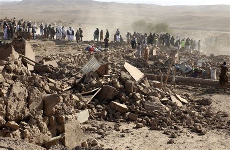 Earthquakes Kill Over 2 000 In Afghanistan