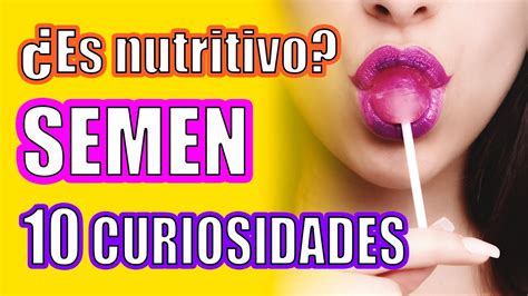 Curiosidades Sobre El Semen Seg N La Ciencia Desc Brelas Youtube