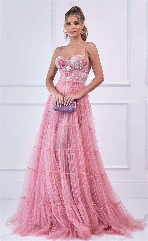 Vestido Rosa Para Madrinha De Casamento Vestidos Para Usar Em