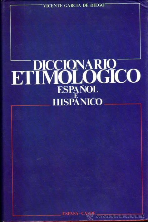 diccionario etimológico español e hispaánico v Comprar Diccionarios