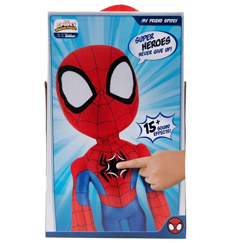 Marvels Spidey And His Amazing Friends My Friend Spidey 16 Plush