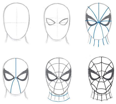Pasos Para Dibujar A Spiderman A Lapiz Tutorial 2022 Como Dibujar A