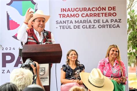 Rehabilita Gobierno Carreteras en el Sur de Zacatecas Conexión 58