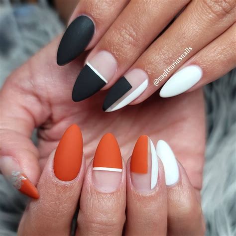 35 Stunning Burnt Orange Nails To Get You Ready For Fall Orange Nail
