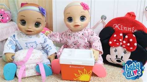 BABY ALIVE GÊMEAS NINA E HANNA VÃO BRINCAR NO PARQUINHO YouTube