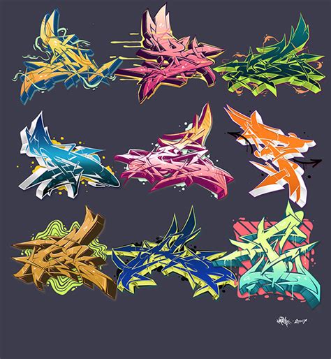 26 Wildstyle Graffiti Alphabet By Themeaseven On Behance