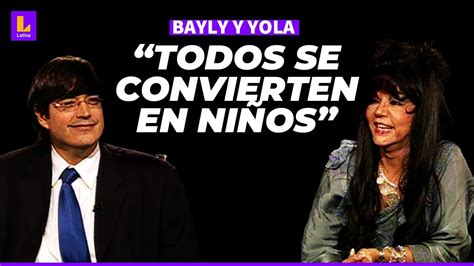 YOLA POLASTRI EN ENTREVISTA CON JAIME BAYLY TODOS SE CONVIERTEN EN
