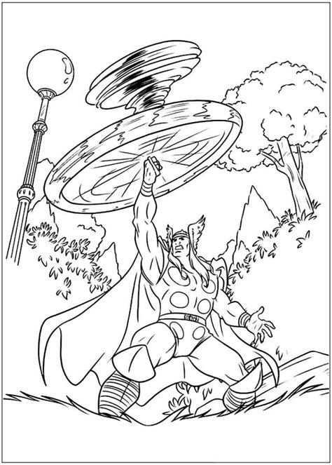 30 Desenhos de Thor para colorir Dicas Práticas