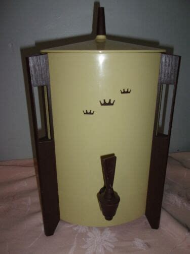 Vtg Mcm Atomic Regal Coffee Pot Urn Poly Perk Cup Electric