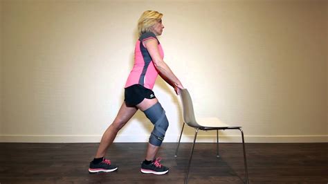 Knee Osteoarthritis Exercise 1 8 Calf Stretch YouTube