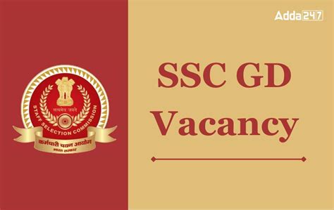 SSC GD Vacancy 2024 Revised To 46617 Check Official Notice
