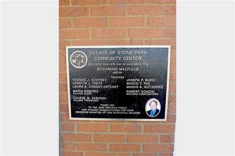 Bronze Plaques Near Me Chicago IL Troost Monument