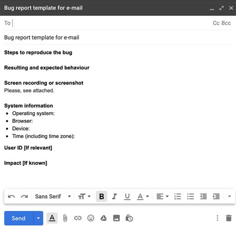How To Write A Bug Report Effectively Examples And Templates Bug