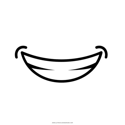 Desenho De Boca Sorrindo Coloring City