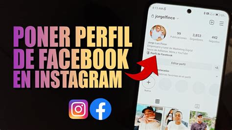 COMO PONER TU PERFIL DE Facebook EN TU PERFIL DE Instagram YouTube
