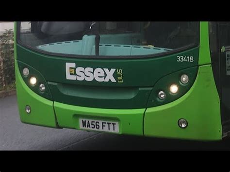 Kickdown First Essex Enviro 400 Trident WA56 FTT 33418 Route 25 26