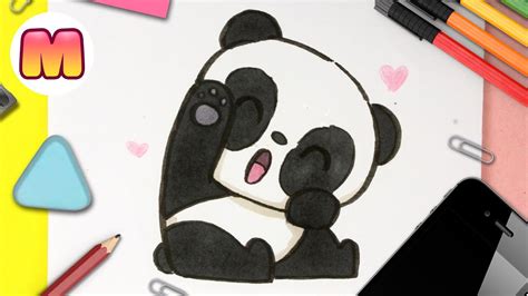 Como Dibujar Un Panda Kawaii Dibujos F Ciles Kawaii Aprende A Dibujar