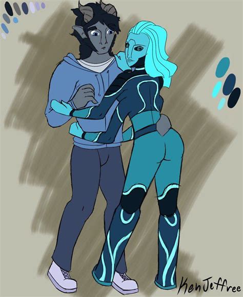 Kenjeffree On Twitter Hands Are Hard Heres Aja Dancing With Jim Trollhunters 3below