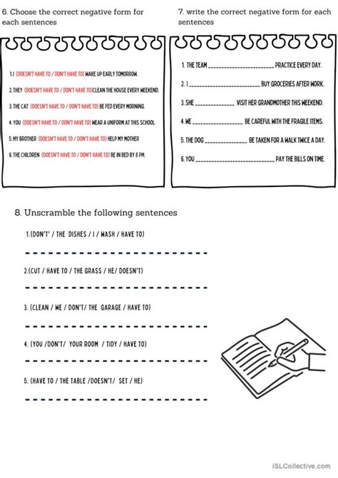 Have To Obligation Affirmative An English ESL Worksheets Pdf Doc