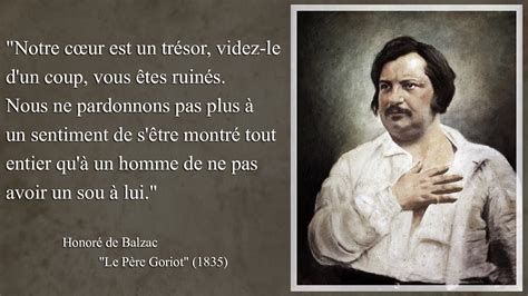 Citation de Honoré de Balzac