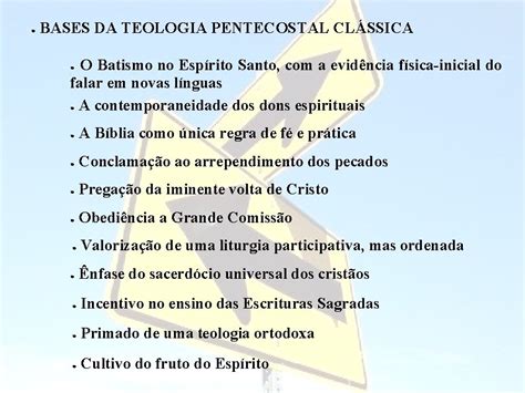 PENTECOSTALISMO CLSSICO E NEOPENTECOSTALISMO TENSES E CONFLUNCIAS INTRODUO