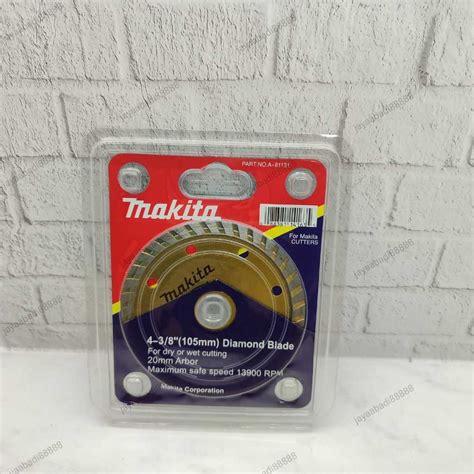 Jual Mata Potong Keramik 4 Inch Kering Makita Diamond Wheel Dry
