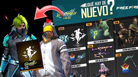 Nueva Agenda Semanal De Free Fire Tienda Misteriosa Nueva Diamante