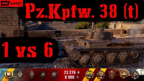 World Of Tanks Pz Kpfw 38 T Replay 10 Kills 1 1K DMG Patch 1 6 1