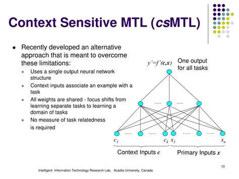 ppt inductive transfer with context sensitive neural networks powerpoint presentation id 4035298