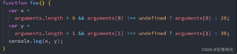 javascript中函数默认参数和剩余参数 js函数有多入参只传最后一个 csdn博客