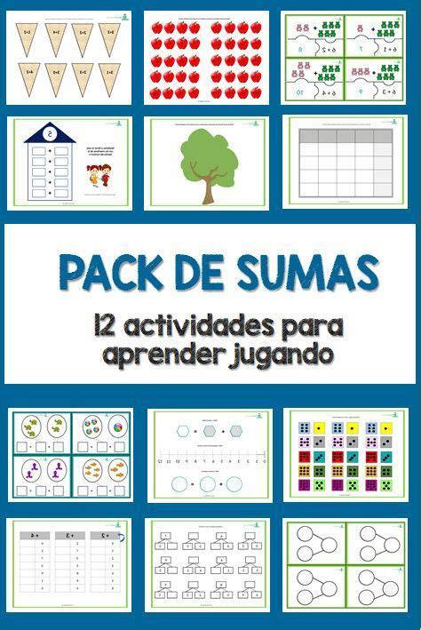 Este Pack De Sumas Trae 12 Actividades Para Aprender A SUMAR