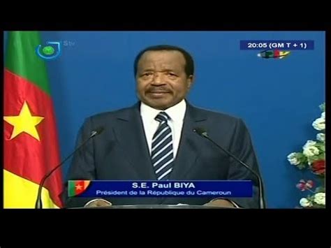 STV SPEECH by Paul BIYA to YOUTH DISCOURS de Paul BIYA à la