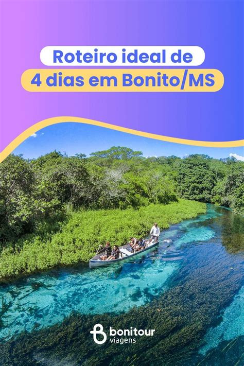 Roteiro Ideal De 4 Dias Em Bonito MS Roteiro Dicas De Viagem Viagens