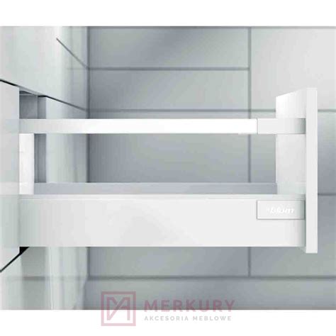 Szuflada TANDEMBOX ANTARO 500mm Wysoka Z Relingiem D Szara