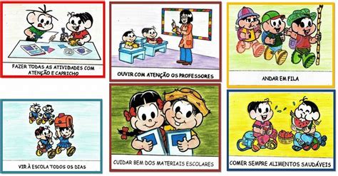 Selecionamos Nesta Postagem Algumas Regrinhas E Combinados Da Turma Da