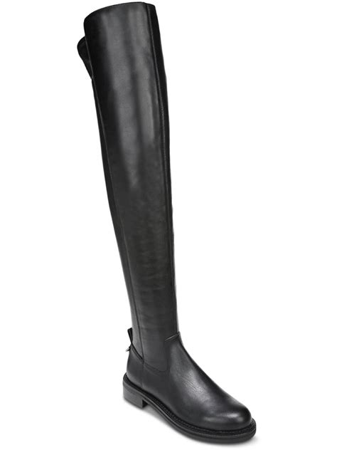 Sam Edelman Narisa Solid Tall Over The Knee Boots In Black Lyst