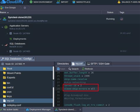 how do i work on mysql mariadb database master slave replication cloudjiffy india