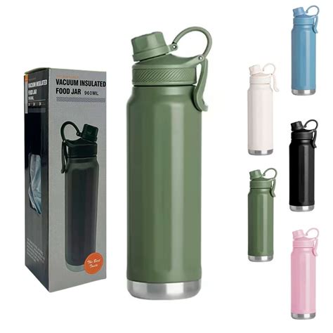 Garrafa Térmica Inox a Vácuo 960ml AK 9501 Tomate