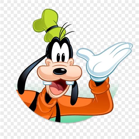 Goofy Face Mickey Mouse Round Logo Png Citypng