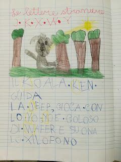 LA MAESTRA MARIA TI SALUTA QUADERNO DI ITALIANO CLASSE PRIMA Quarta