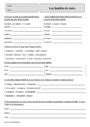 Familles de mots Exercices corrigés Vocabulaire 5eme Primaire