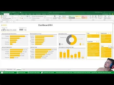 Como Criar Um Dashboard No Excel Do Zero Dashboard RH YouTube