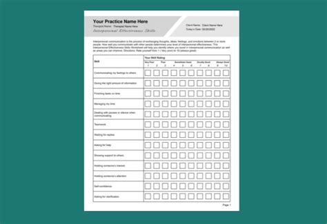 DBT Interpersonal Effectiveness Skills Worksheet PDF Worksheets Library