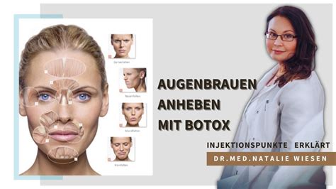 Mit Botox Augenbrauen anheben Eyebrow Lifting einfach erklärt von