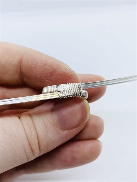 Basic Wire Wrapped Ring Tutorial Part 1 The Wobbly Wook Diy Wire