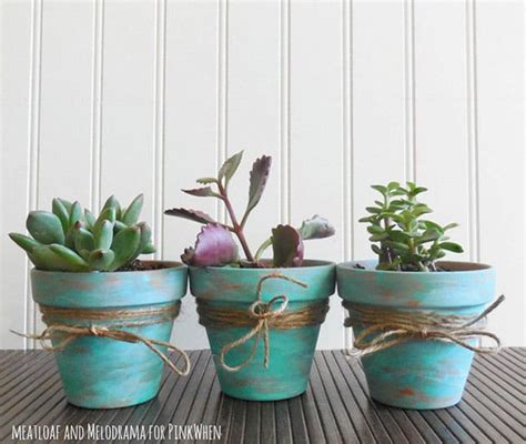 60 Ideas Para Pintar Y Decorar Macetas De Barro O Terracota