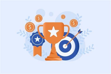 Premium Vector Achievement Illustration Flat